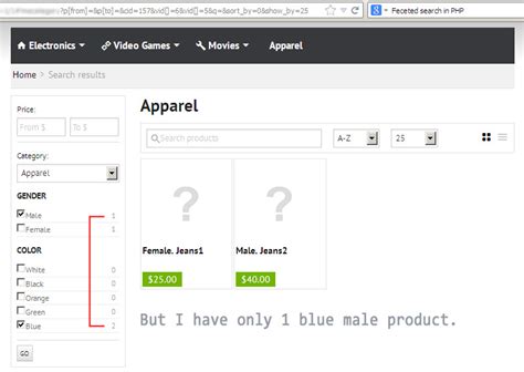 Php Faceted Search Counting Stack Overflow