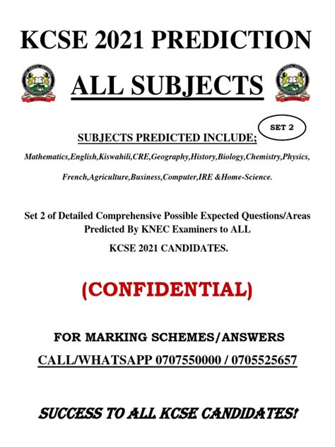 Kcse Prediction Set Pdf Covenant Biblical Erosion