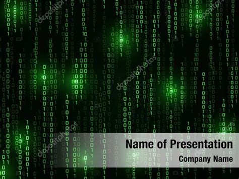 Matrix Theme Powerpoint Template Matrix Theme Powerpoint Background