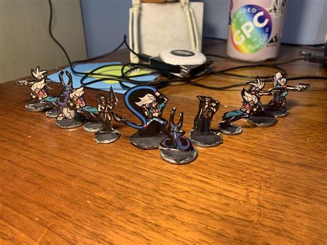 Printed Out Grimdark Futures 2d Femmes Gang Minis Rpoorhammer