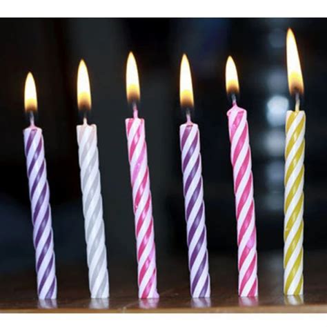 Candles For Birthdays Birthday Party Supplies Cake Decorations