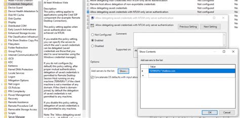 How To Allow Saved Credentials For Rdp Connection Theitbros