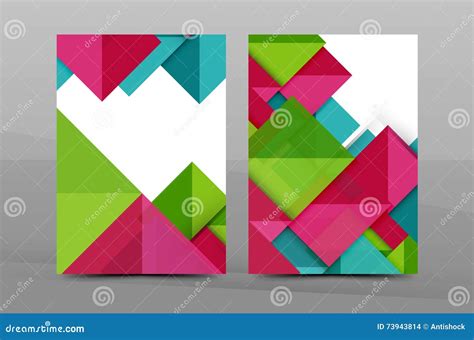 Geometric Abstract Background Stock Vector Illustration Of Pattern Color 73943814