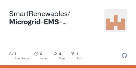 Github Smartrenewables Microgrid Ems Optimization