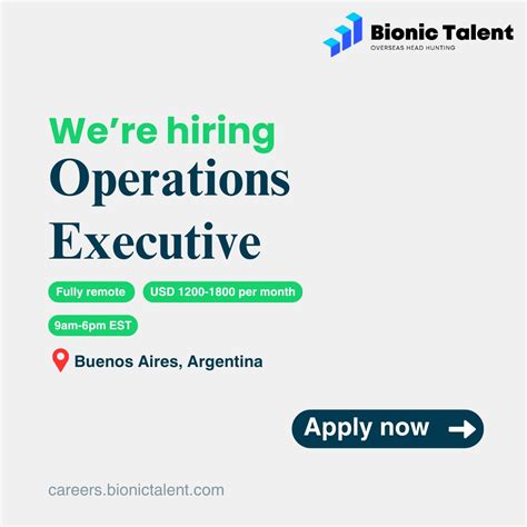 bionic talent on linkedin operationsexecutive remotejobsargentina