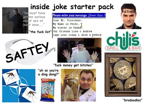 Inside Joke Starter Pack Rstarterpacks