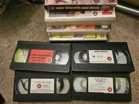 Vintage Mens Adult Erotic Movies Video Vhs Tapes X4 £4200 Picclick Uk