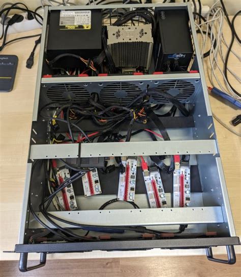 Rendering Server Mining Rig