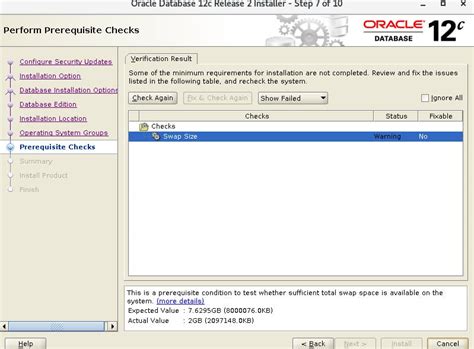 Oracle Database 12c Release 2 122 Installation On Oracle Linux 76