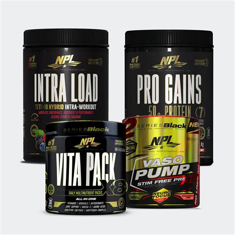 Npl Series Black High Performance Supplements Nutritional
