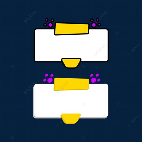 Geometric Abstract Text Box Vector Text Box Announce Borders PNG And Vector With Transparent