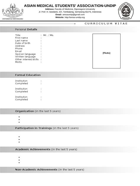 Cv And Application Form Pdf Motivation Motivational