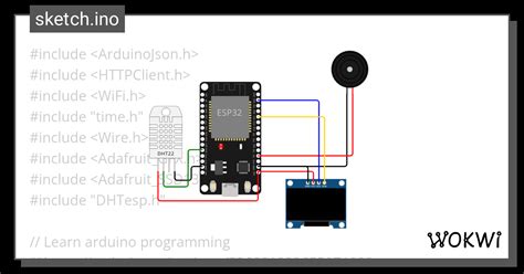 Lab 1 Temperature Alarm Based On Protocol Wokwi ESP32 STM32 Arduino Simulator