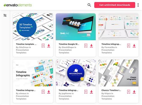 Easy To Use Google Slides Timeline Templates For