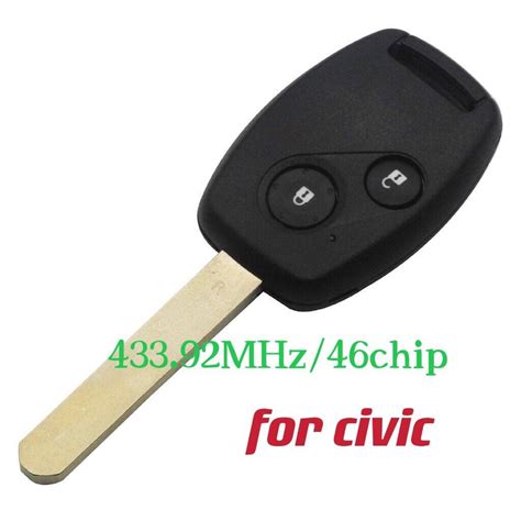 Copying Style Honda Straight Handle Remote Control Key434 Mhz46 Chip