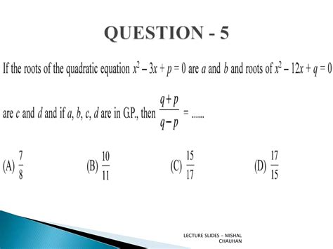 Extra Practice Problems Sequence And Series Class Xi Module 1