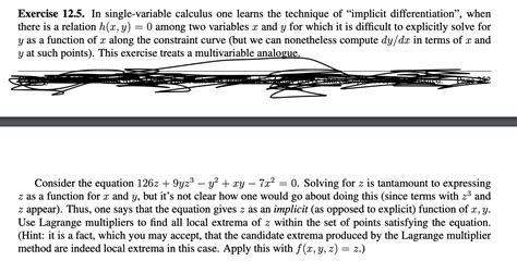 Solved Exercise In Single Variable Calculus One Learns Chegg