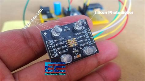 TCS Color Sensor Arduino Code Circuit Arduino Color Detector