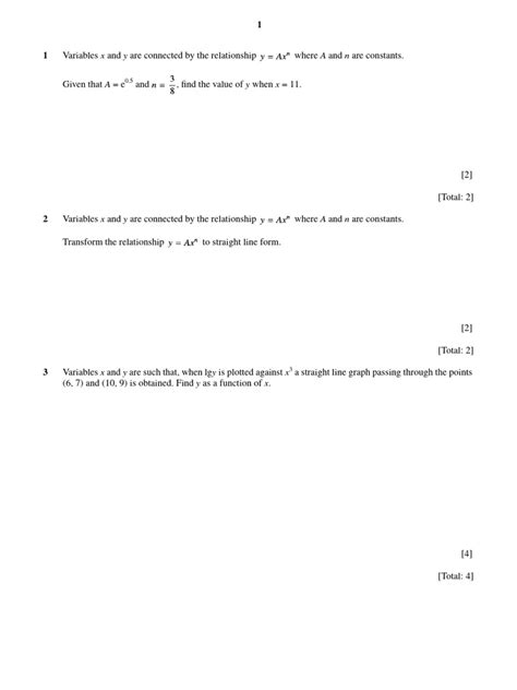 linear interpretation of non linear relationships pdf variable