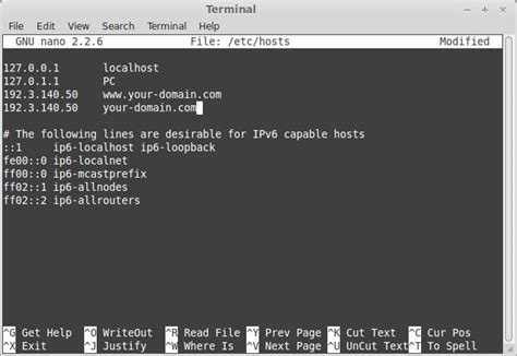Servikus Tutorials How To Change Etc Hosts File