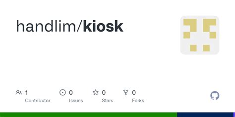 GitHub Handlim Kiosk