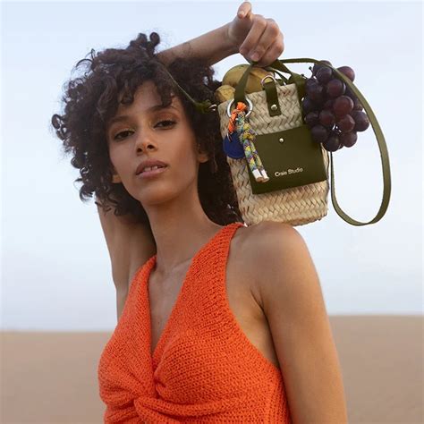 Nano Panier Woven Micro Purse With Leather Picayune Picayune