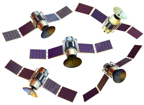 satellite navigate set planet technology satellites remote png