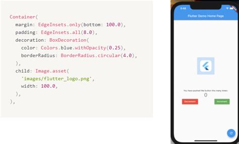 5 플러터 아이콘과 이미지 Plus Container