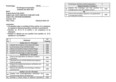 Set 2 Software Engg Pdf Software Information Technology