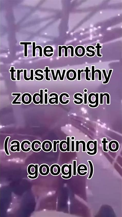 Most Trustworthy Zodiac Signs Zodiac Elements Explained