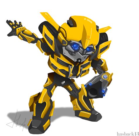 Bumblebee Chibi Autobot By Elgenocide On Deviantart