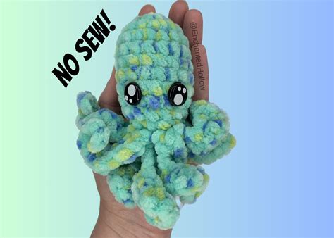 No Sew Mini Octo Crochet Pattern Keychain Octopus Crochet Pattern
