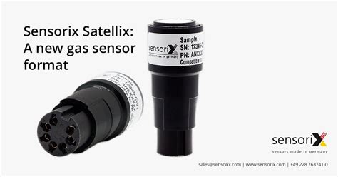 Sensorix Satellix Gas Sensor Format For Semiconductor Industry