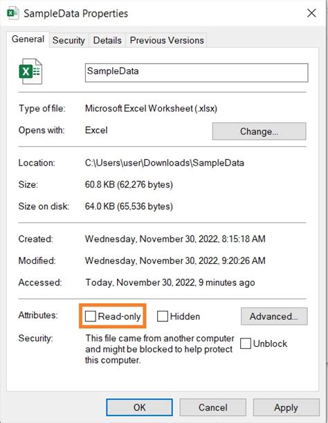 Remove Read Only From Excel What Causes It
