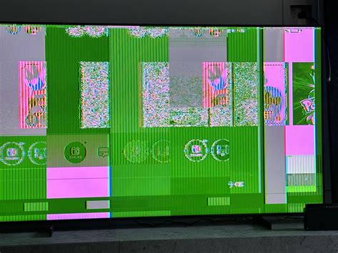 Does Anyone Know How To Fix This Green Static Display R Nintendoswitchhelp