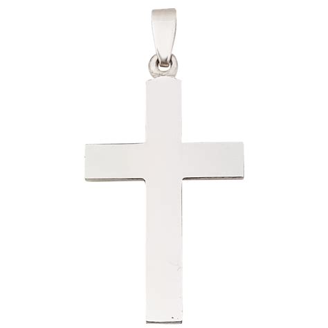 Sterling Silver Cross 34mm