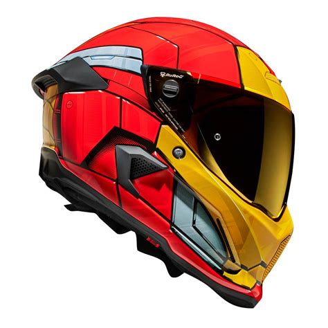 iron man helmet side view