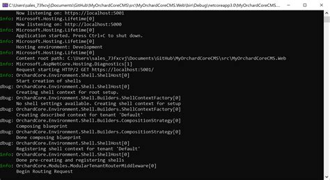 github orchardcmsnet myorchardcorecms an example of creating a