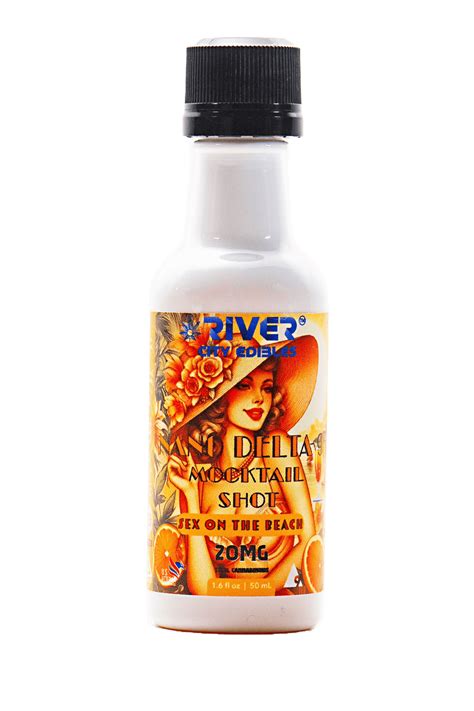 Nano Thc Shots 20mg Sex On The Beach Flavor River City Edibles