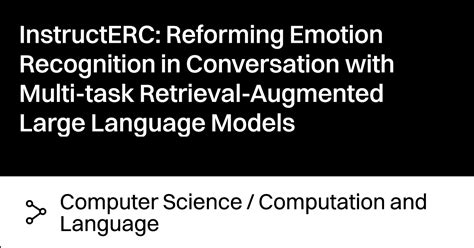Instructerc Reforming Emotion Recognition In Conversation With Multi Task Retrieval Augmented