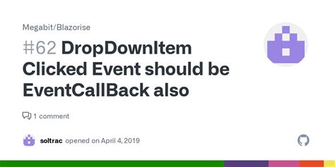 Dropdownitem Clicked Event Should Be Eventcallback Also · Issue 62