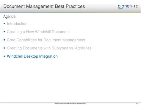 PPT - Best Practices for Managing Your Documents in Windchill PowerPoint Presentation - ID:3234934