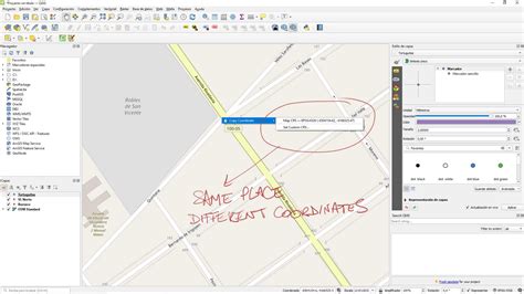 Coordinate System Csv Projection Not Aligned With Qgis Osmap