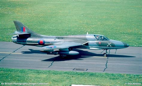 Aviation Photographs Of Hawker Hunter T7 Abpic