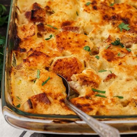 Ham And Asparagus Potato Casserole Recipe