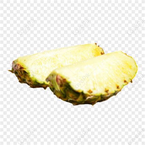 잘 익은 파인애플 펄프 2 개건강한신선한 Png 일러스트 무료 다운로드 Lovepik