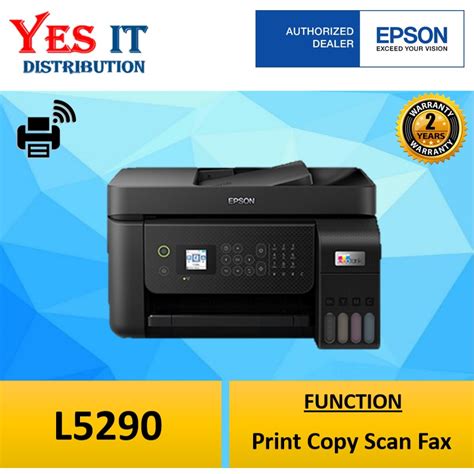 Epson Ecotank L5290 A4 Wifi All In One Tank Printer Shopee Malaysia