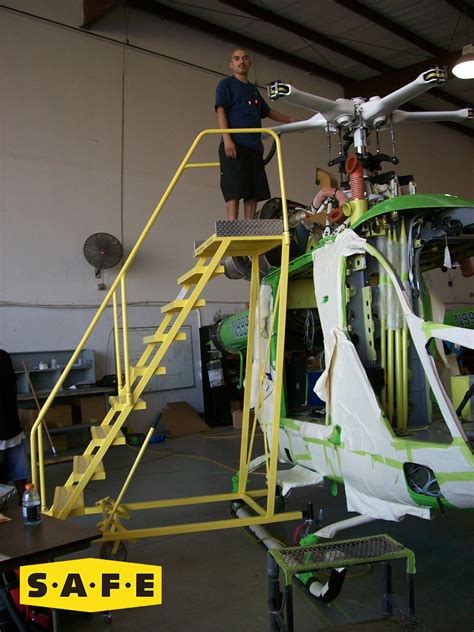 Md Helicopters Rotor Wing Aircraft Maintenance Platforms Safe