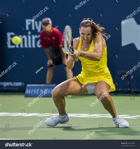 Montreal August 7 Jelena Jankovic Serbia Foto De Stock 268025600