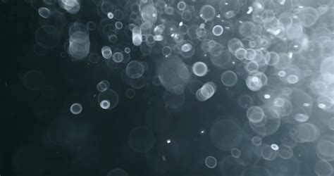 Floating Abstract Particle Bokeh On Dark Stock Motion Graphics Sbv
